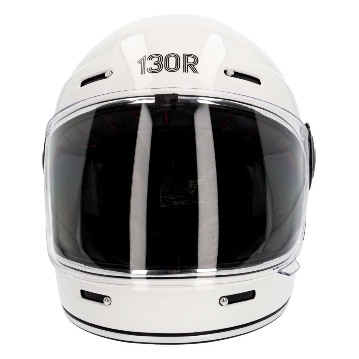 MINO V2 GLOSS WHITE - 130R Helmets