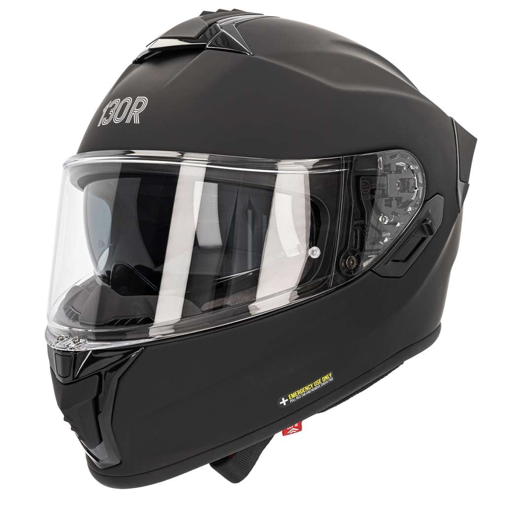 KASHIMA MATT BLACK - 130R Helmets